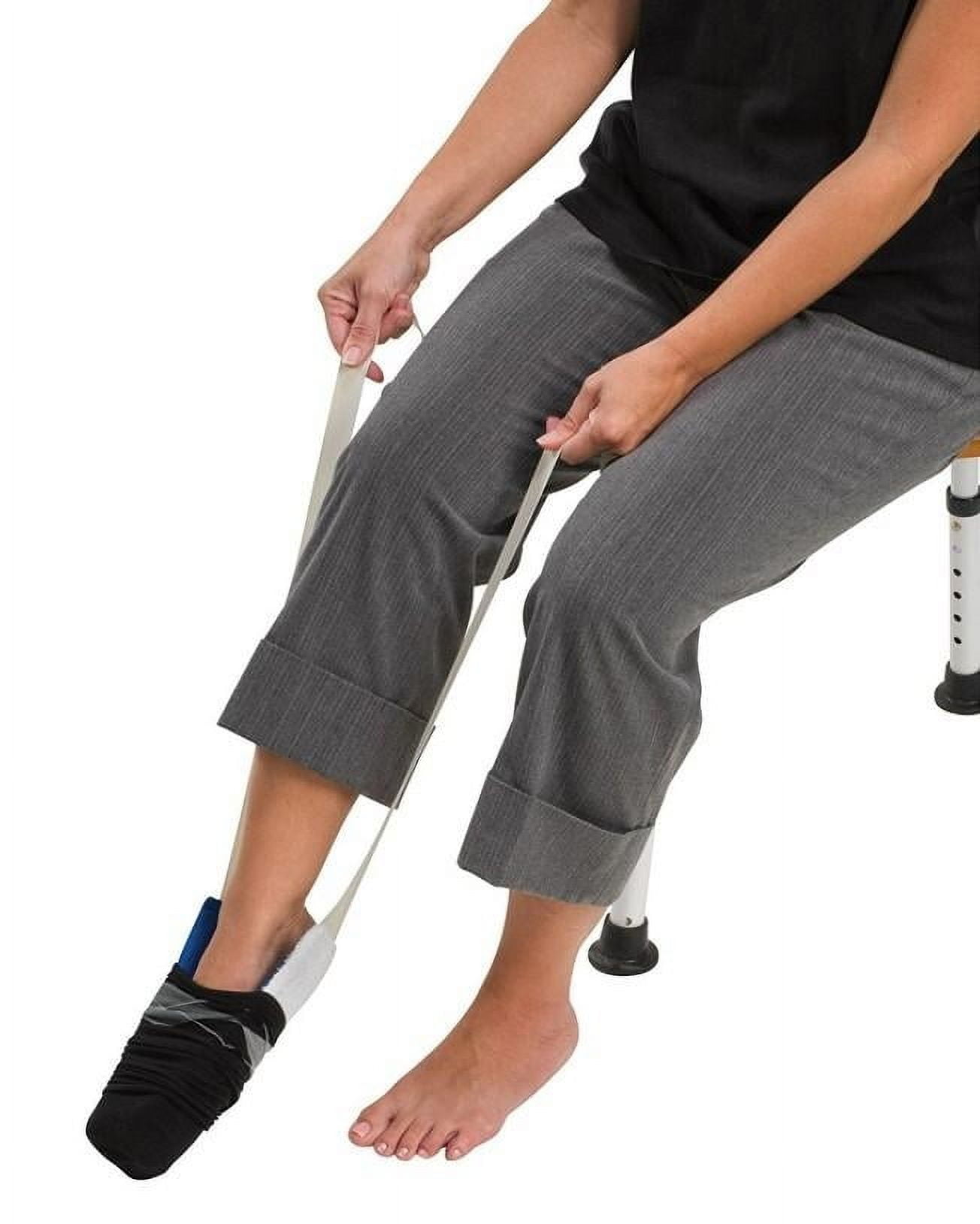 Deluxe Sock & Stocking Pull Aid Device - Easy Up Compression Helper ...