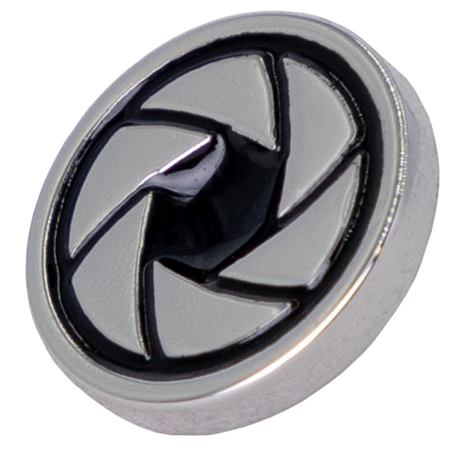 Deluxe Soft Shutter Button - Silver Leaf Shutter Design - Walmart ...