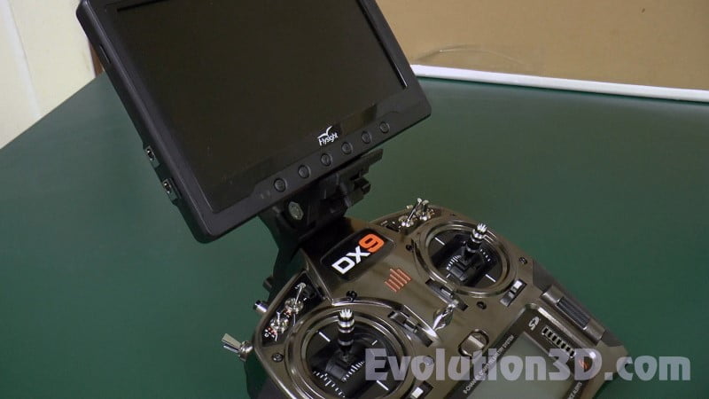 Deluxe Spektrum DX9 Adjustable Quick Release FPV LCD Monitor Mount ...