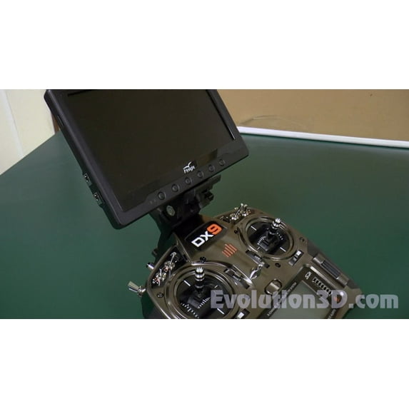Deluxe Spektrum DX9 Adjustable Quick Release FPV LCD Monitor Mount ...