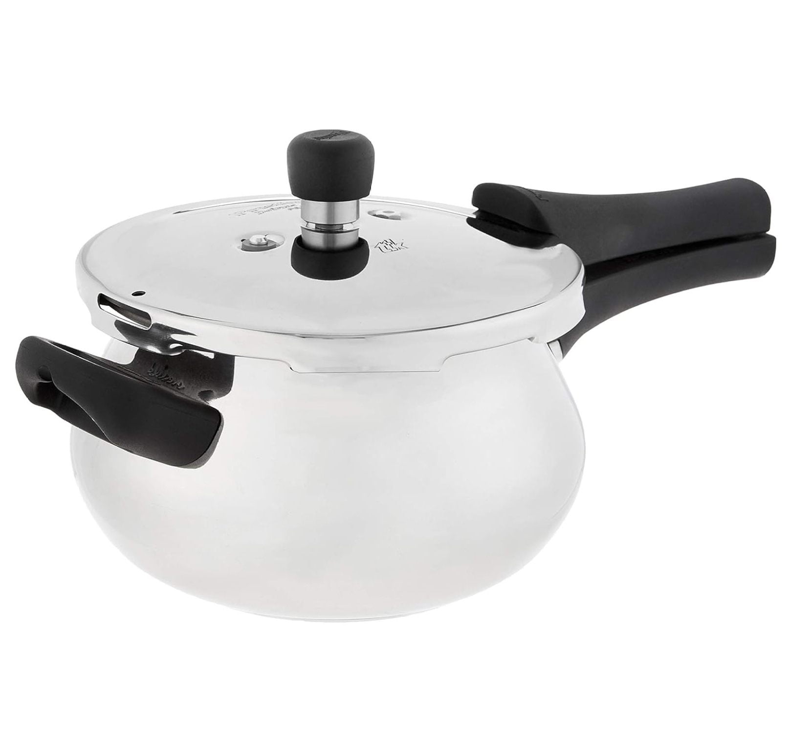 Deluxe Stainless Steel Mini Handi Pressure Cooker, 3.3-Liter 3.3 LITER ...