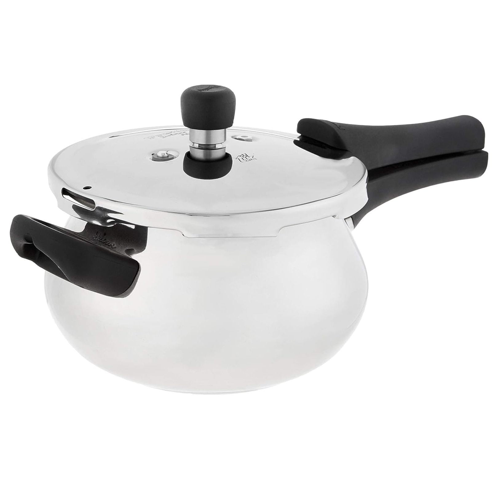Deluxe Stainless Steel Mini Handi Pressure Cooker, 3.3-Liter 3.3 LITER ...