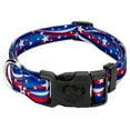 Deluxe Star Spangled Dog Collar - Made In The U.S.A. - Walmart.com