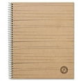 Deluxe Sugarcane Based Notebooks, 1 Subject, Medium/College Rule, Brown ...