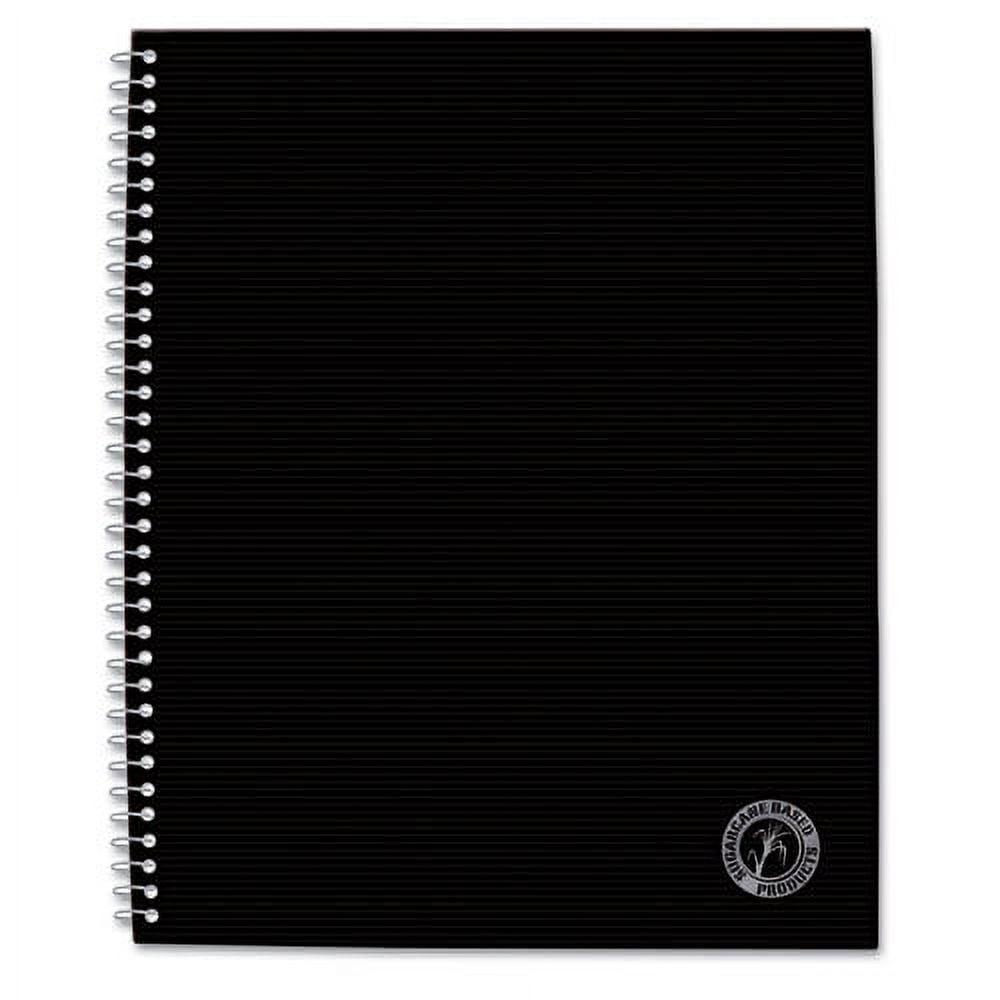 Deluxe Sugarcane Based Notebooks, 1 Subject, Medium/college Rule, Black ...