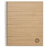 Deluxe Sugarcane Based Notebooks, 1 Subject, Medium/college Rule, Brown ...