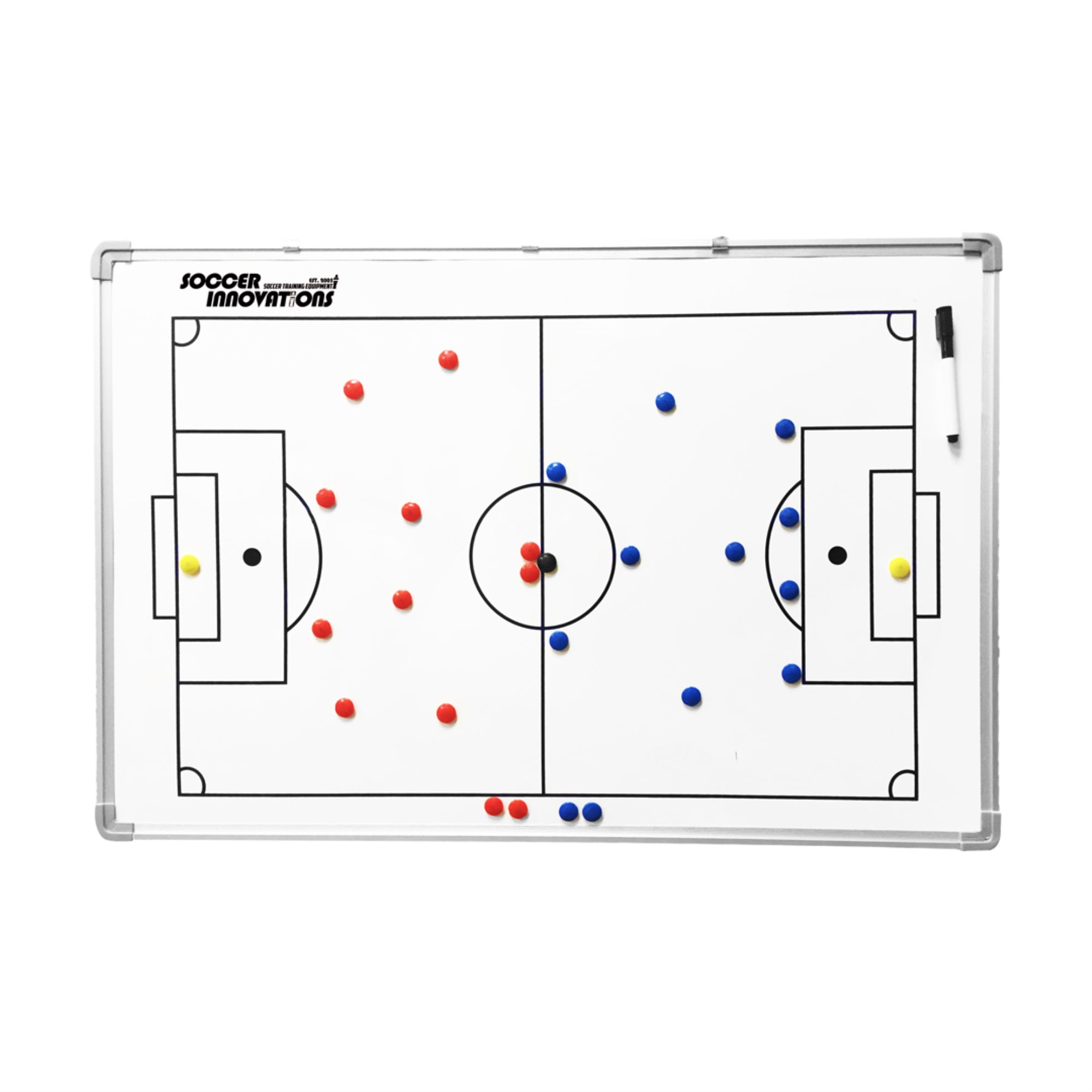 Deluxe Tactic Board- Small: 35"x24" Aluminum Frame Tactic Board ...