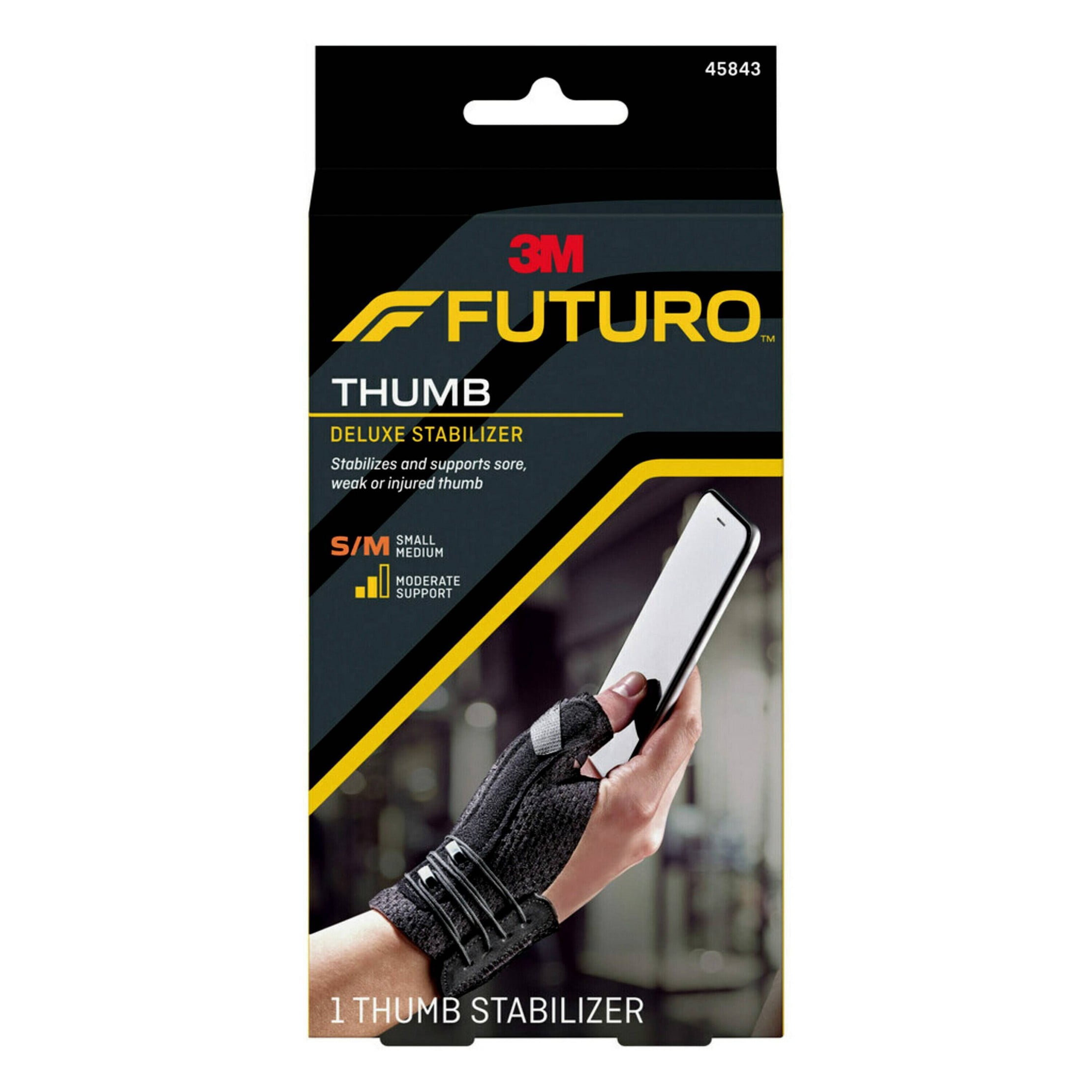 Deluxe Thumb Stabilizer, Thumb Brace for Left or Right Hand, S/M - 1pk - Walmart.com