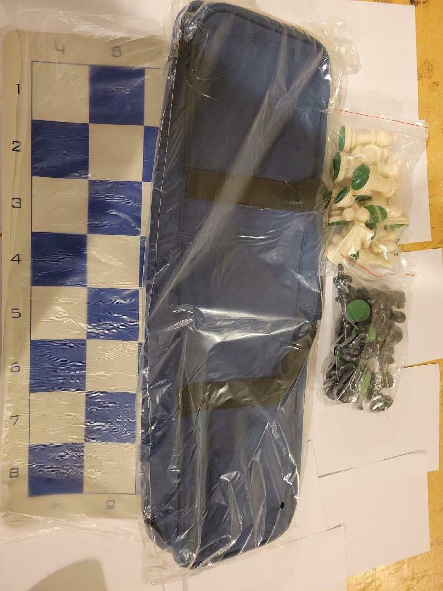 Deluxe Tournament Chess Set with Double Weighted Standard Staunton ...