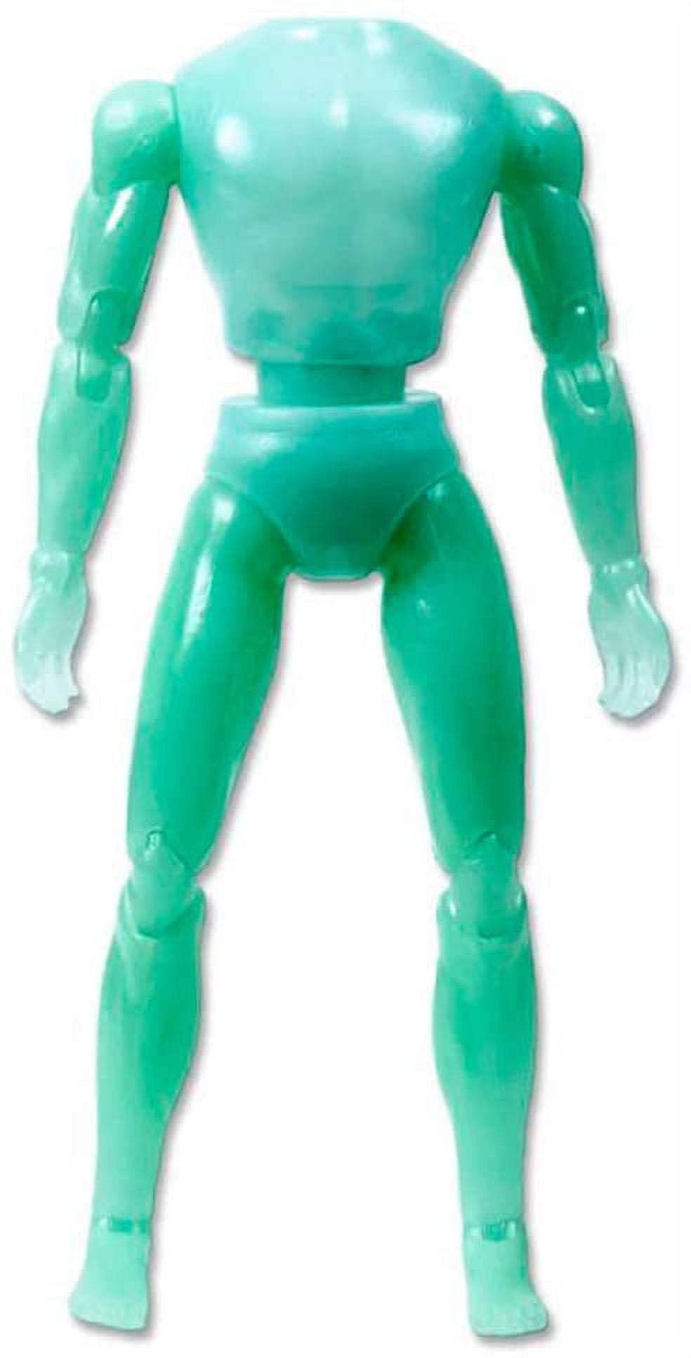 Deluxe Type S Retro 8 Inch Male Glow in The Dark Body Action Figure ...