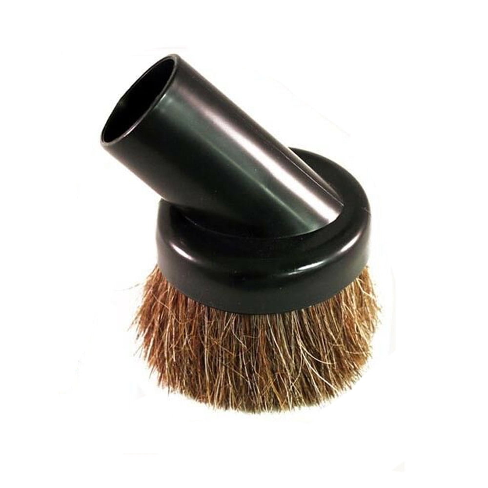 Deluxe Universal Vacuum Dusting Dust Brush Black 1 1/4" Natural Bristle ...