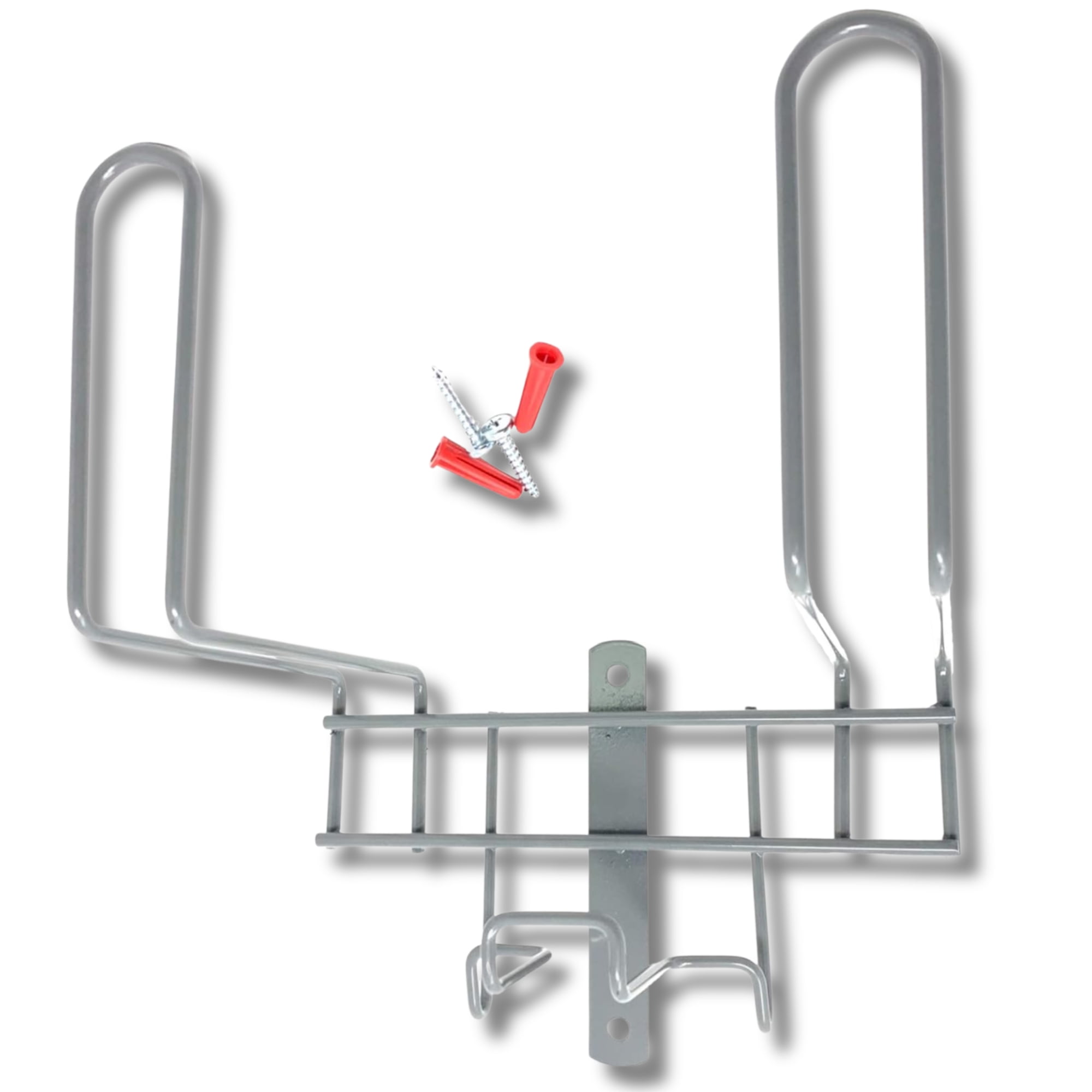 Deluxe Vacuum Hose Hanger – Heavy Duty Metal Wall Mount Storage Rack ...