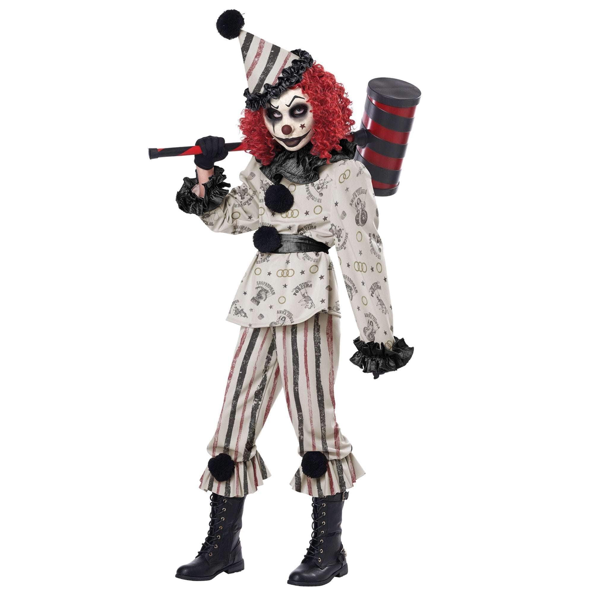 Deluxe Vintage Creeper Clown Women's Costume - Walmart.com