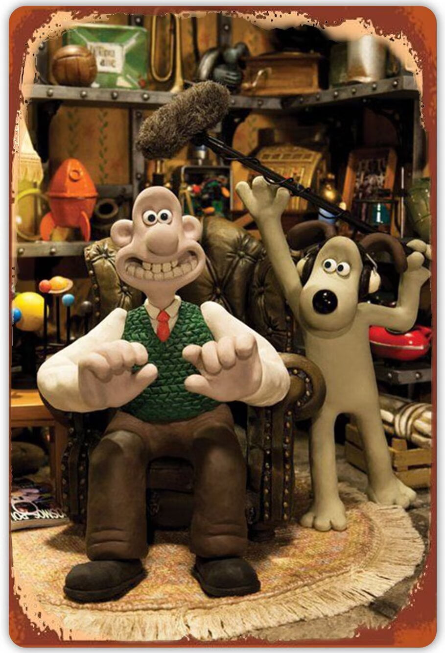 Deluxe Wallace & Gromit Theme Diamond Painting Kits for Adults,Popular ...