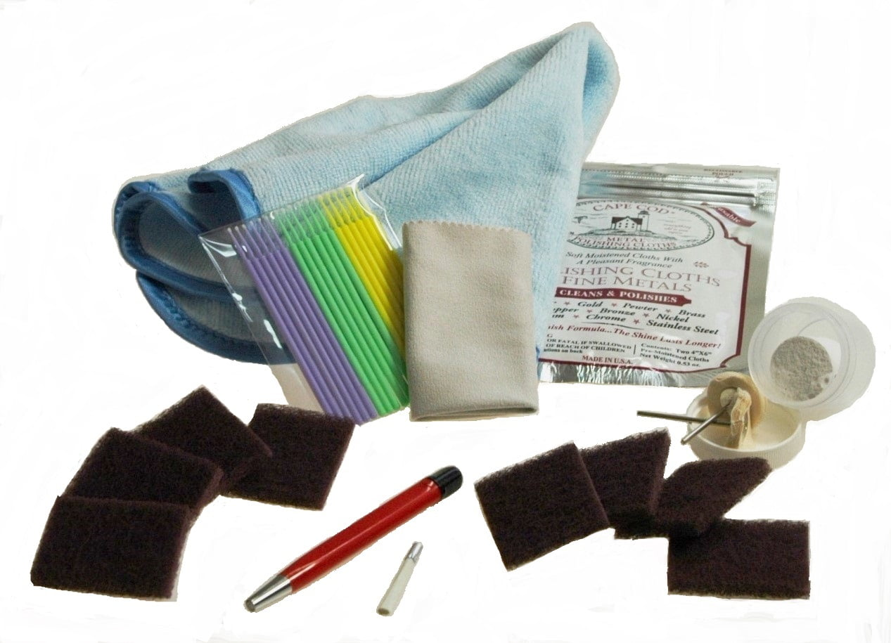 Deluxe Watch Scratch Removal Kit for High Polish Satin Watch ...
