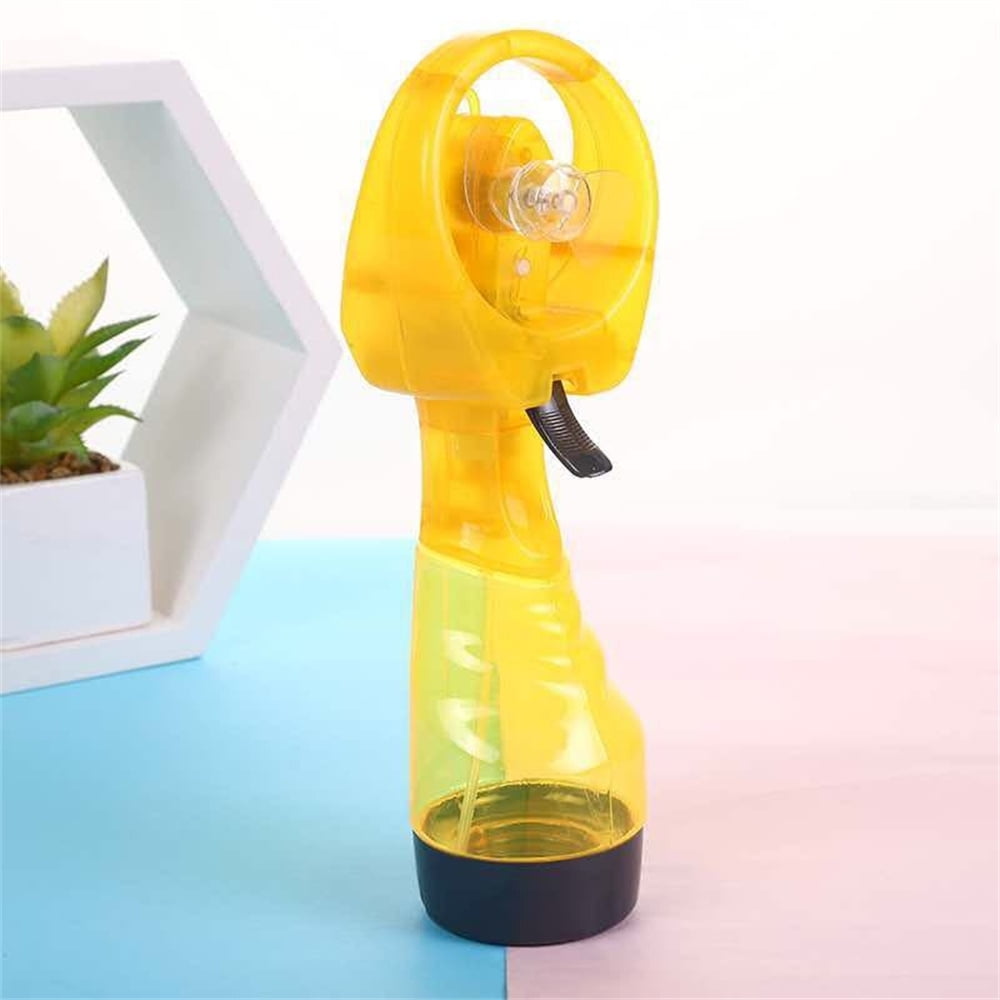 Wisremt Handheld Misting Fan, Portable Water Bottle Sprayer for Beach ...