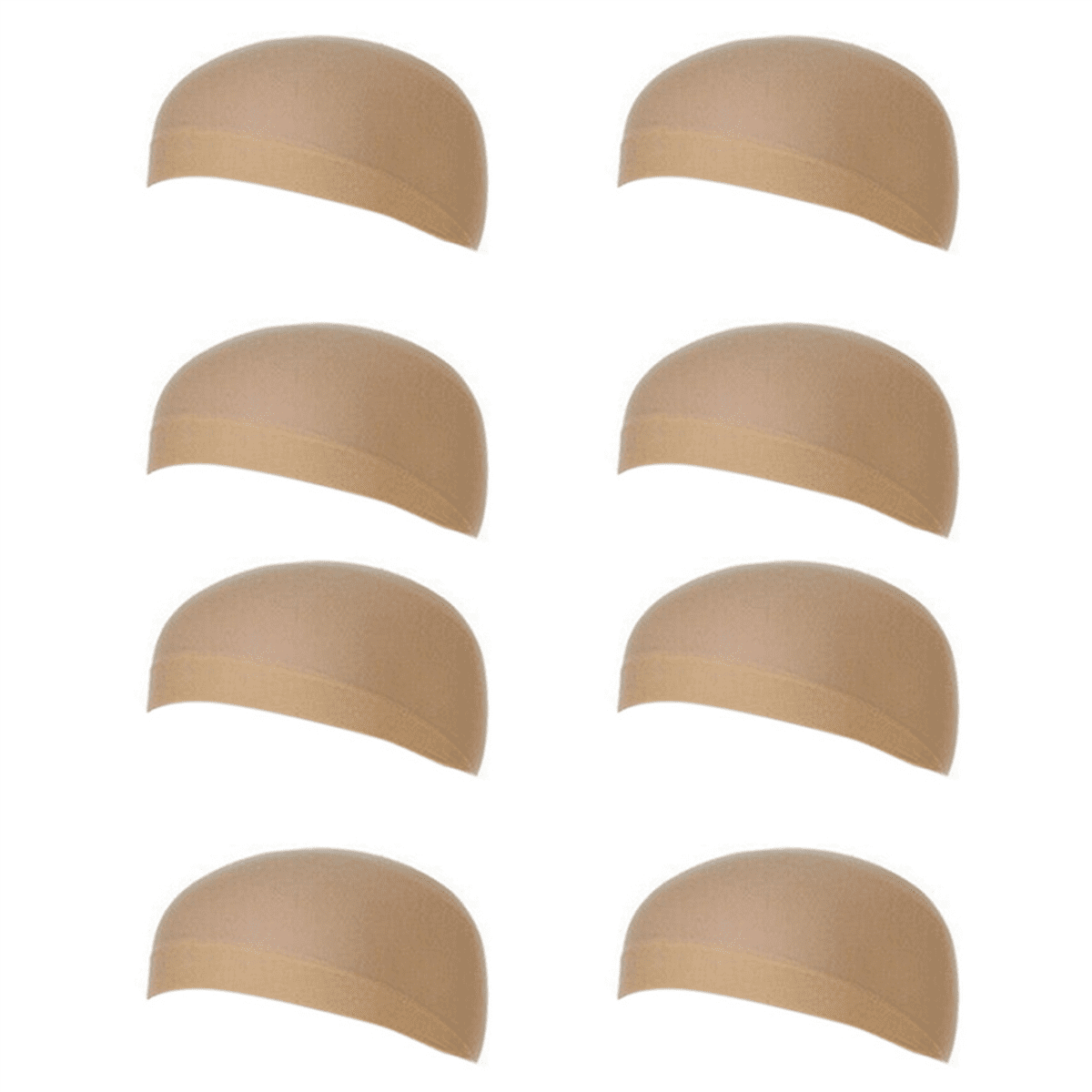 Deluxe Wig Cap Hair Net for Weave 8 Pieces/Pack Hair Wig Nets Stretch ...