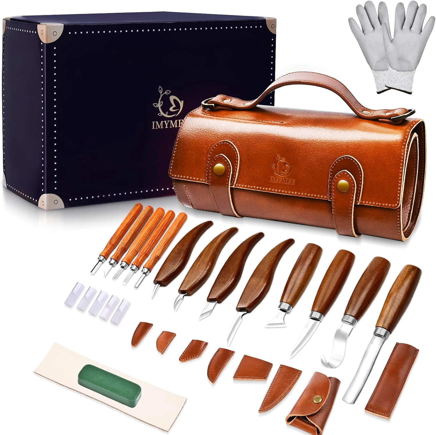 Deluxe Wood Carving Tools: Wood Carving Kit, Wood Carving Knife Set ...
