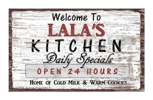 Deluxe Wood Magnet, 5x8 Inches, Welcome to Lala's Kitchen - Daily ...