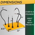 Deluxe Workbench | Soldering Station with 5 Magnetic Arms | Steel Base ...