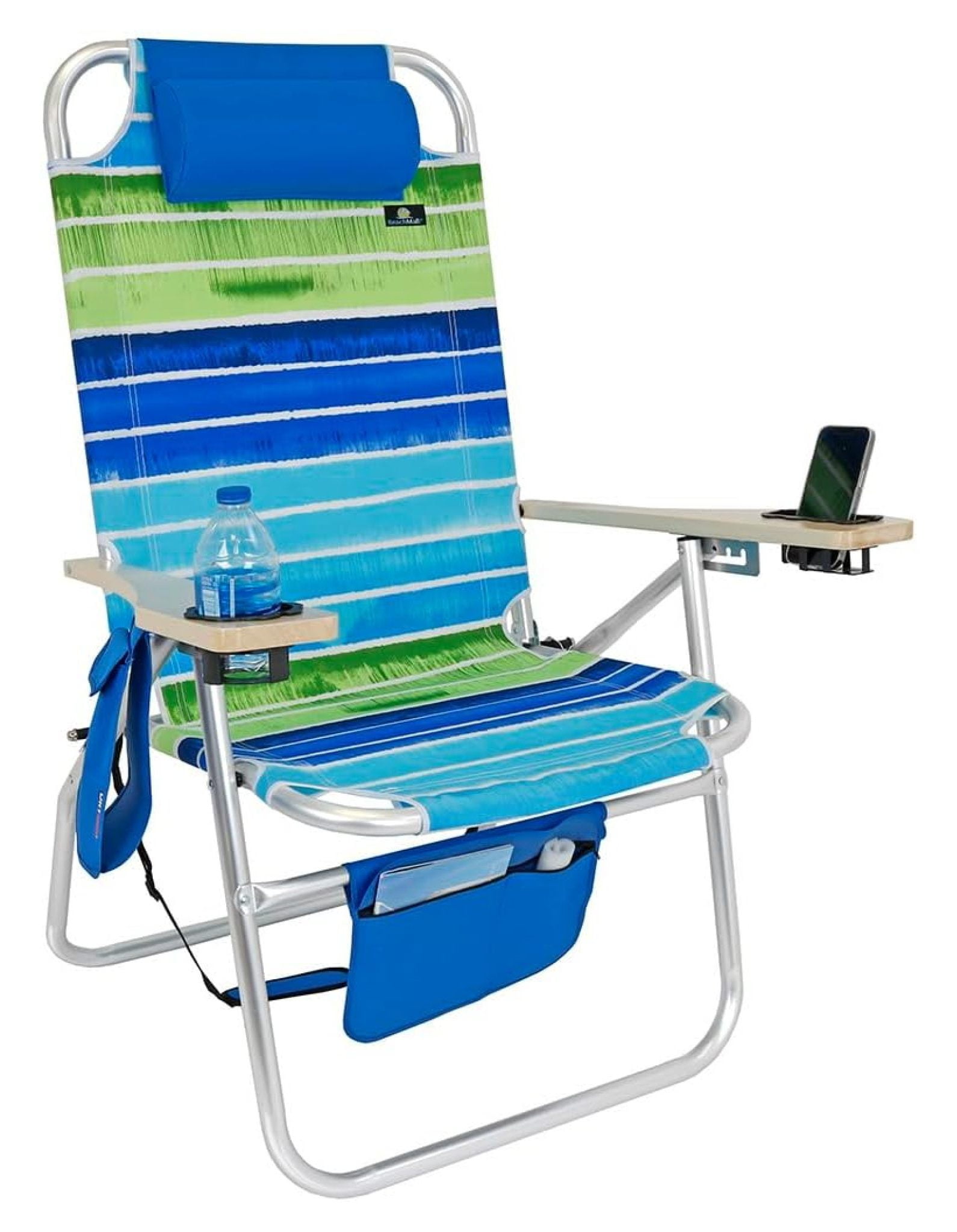 Deluxe XL Wide Tall Plus Size Aluminum Folding Big Heavy Duty 17 inches ...