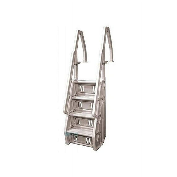 Kento Gear Deluxe In-Pool Step, Resin Plastic Deck Ladder, Easy Snap ...