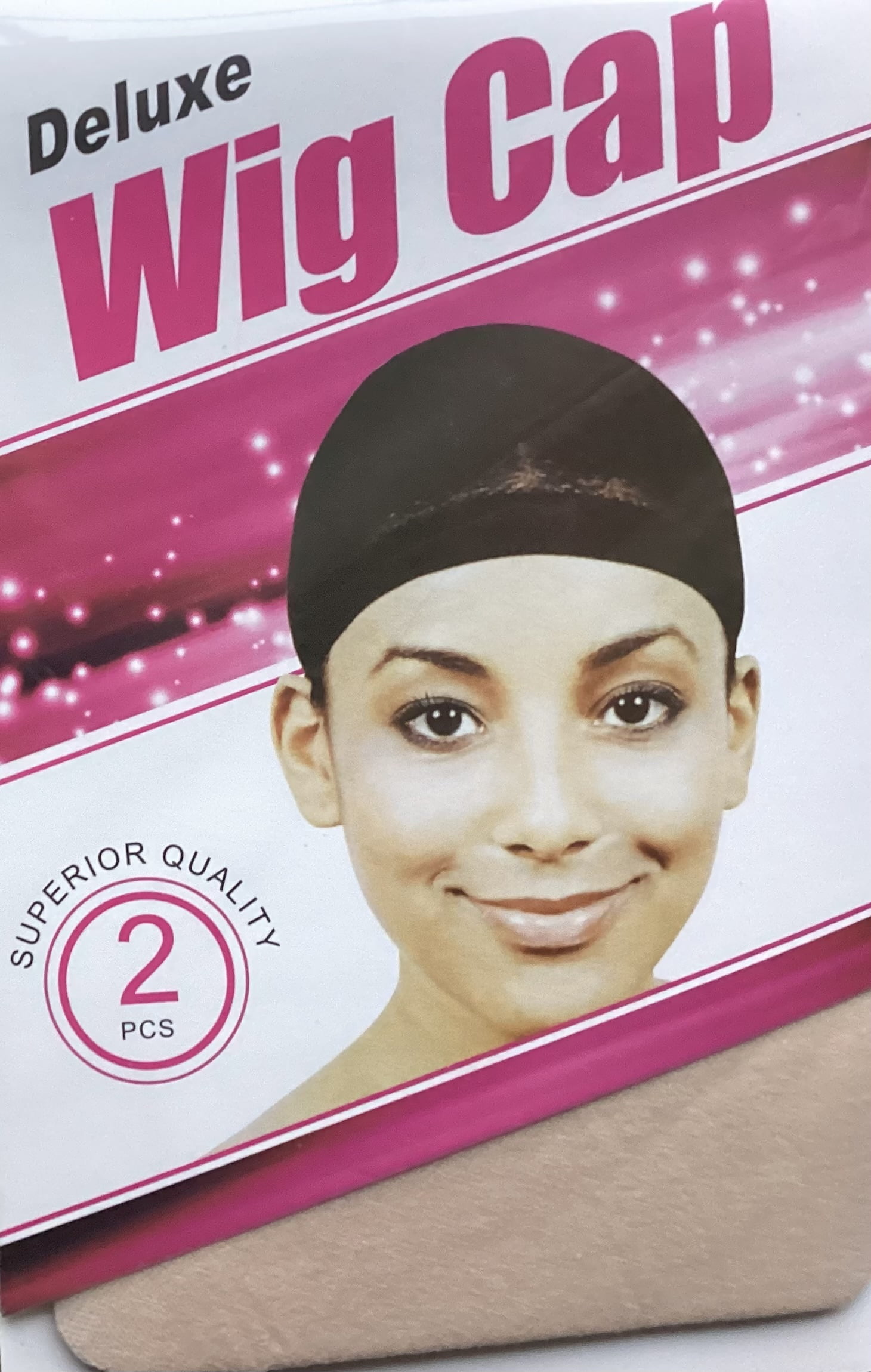 Deluxe wig Cap Superior Quality 2PCS - ( Color # Beige ) - Walmart.com