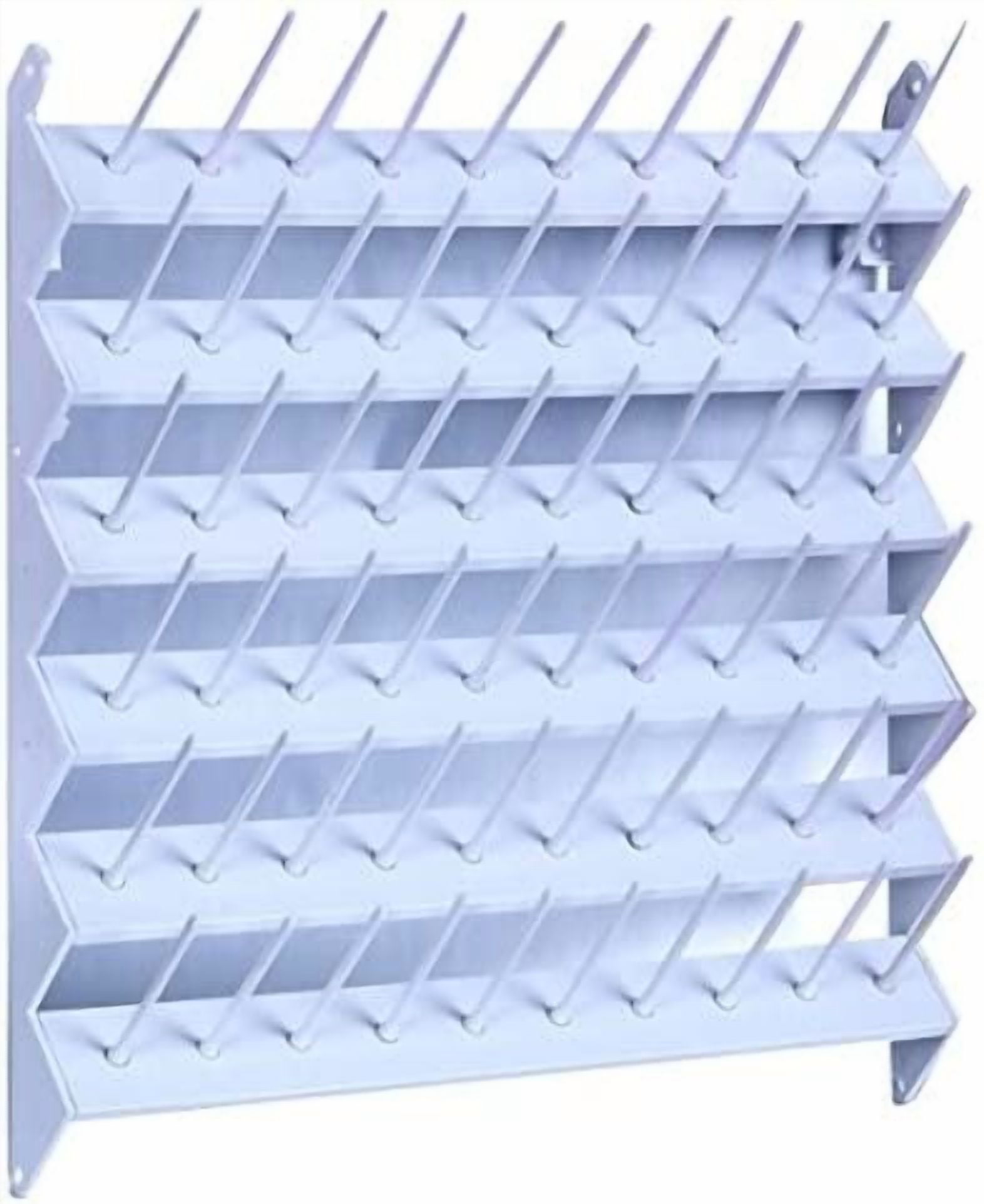 Deluxe60 Spool Cone Thread Stand/Rack Organizer for Sewing and ...