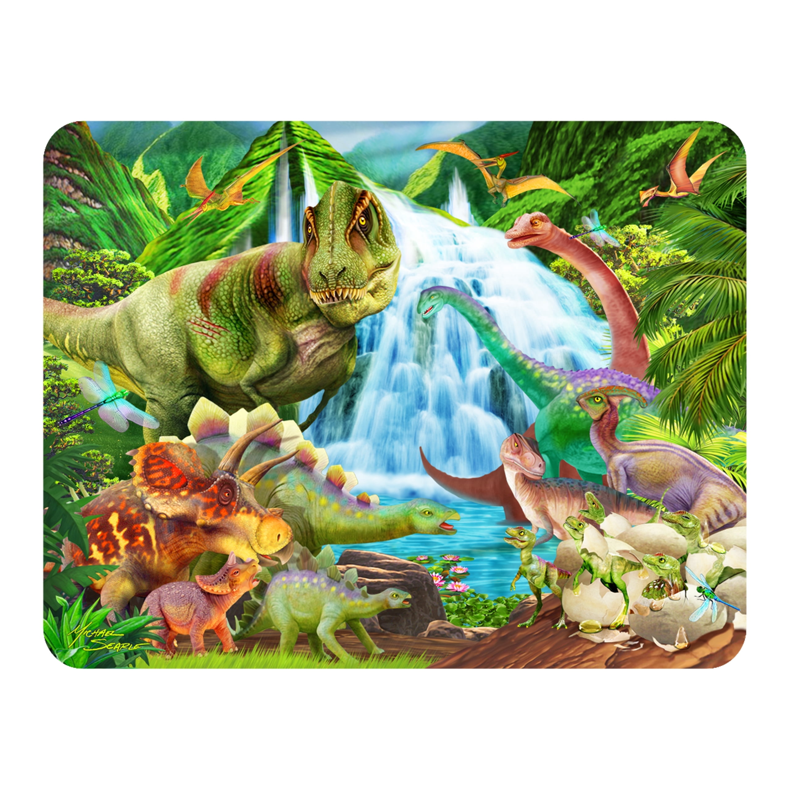 Deluxebase 3D LiveLife Magnet – Dinosaur Mountain Lenticular Jurassic ...