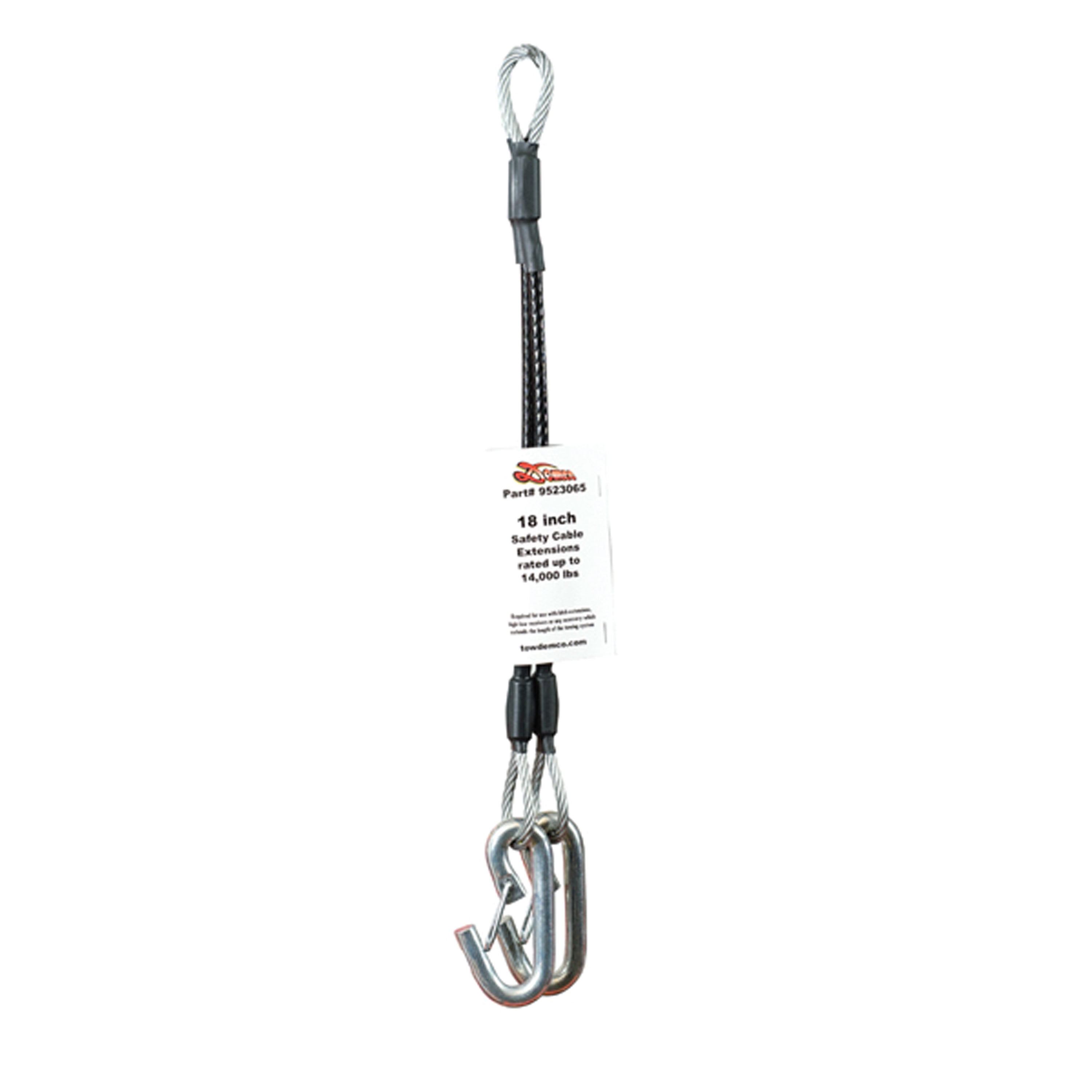 Demco 9523065 Safety Cable Extensions - 18" - Walmart.com