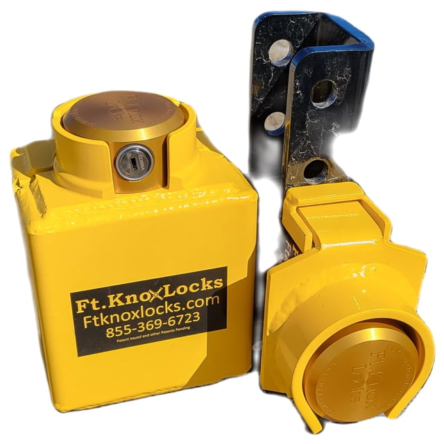 Demco EZ Latch and C-Channel Coupler Lock Combination (with Two Abloy ...