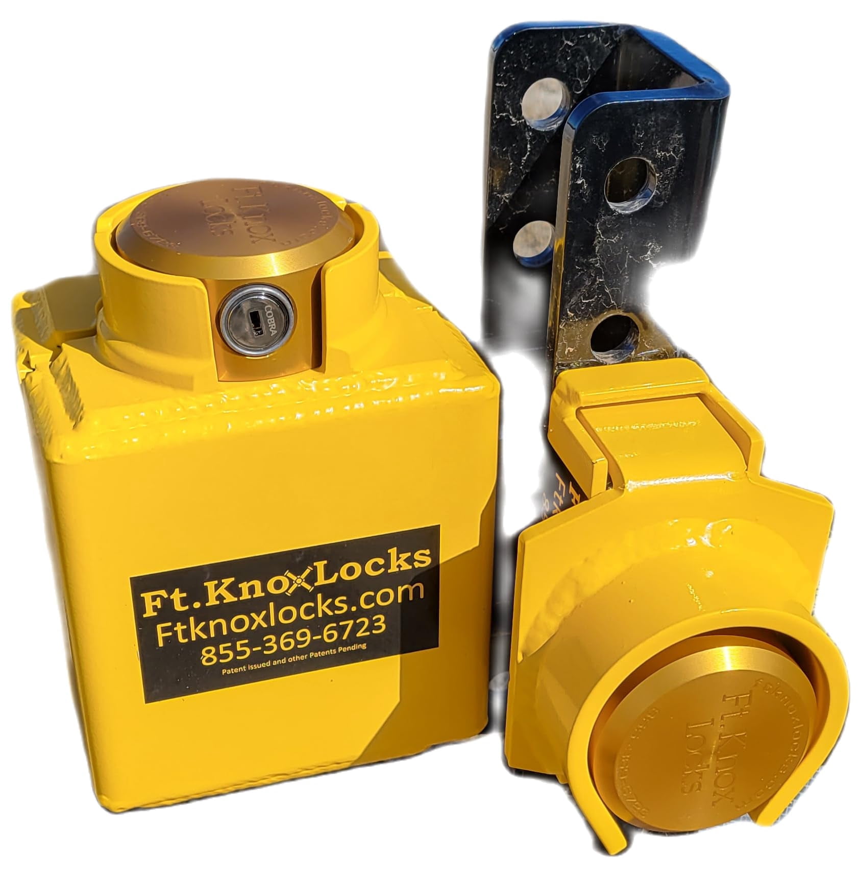 Demco EZ Latch and C-Channel Coupler Lock Combination (with Two Cobra ...