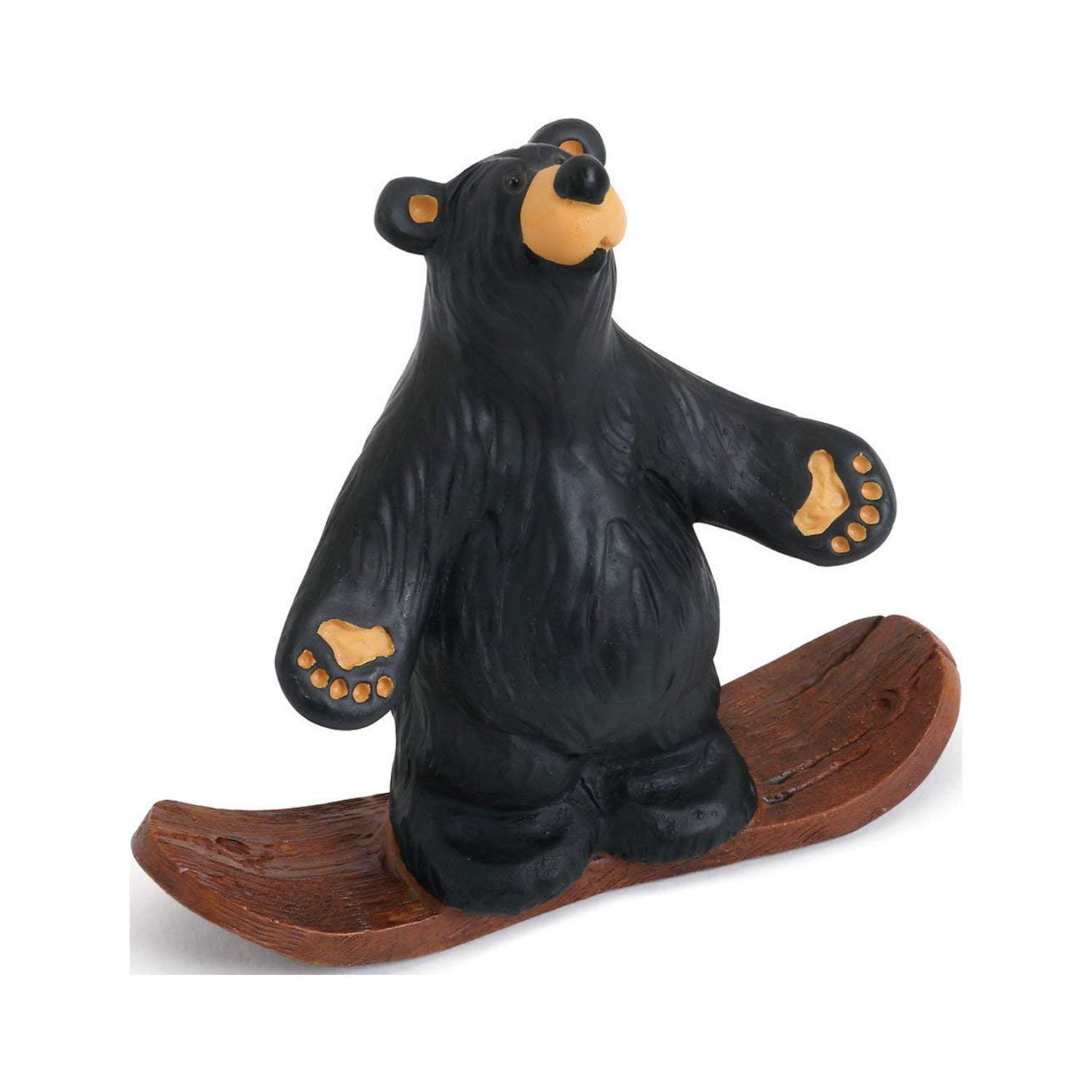 Demdaco Bearfoots Bear Snowboarding Figurine Ornament - Walmart.com