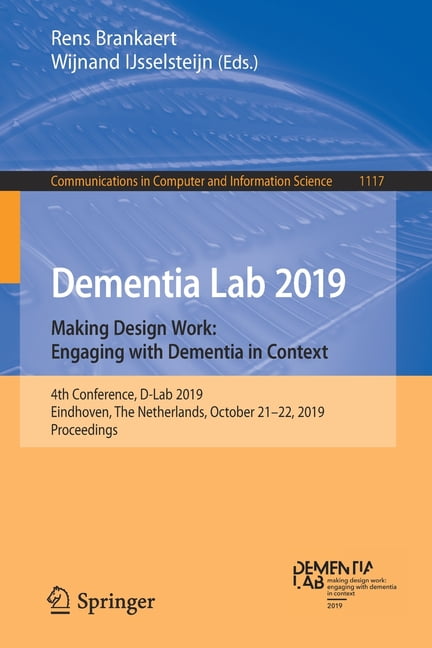 Communications in Computer and Informati Dementia Lab 2019. Making ...