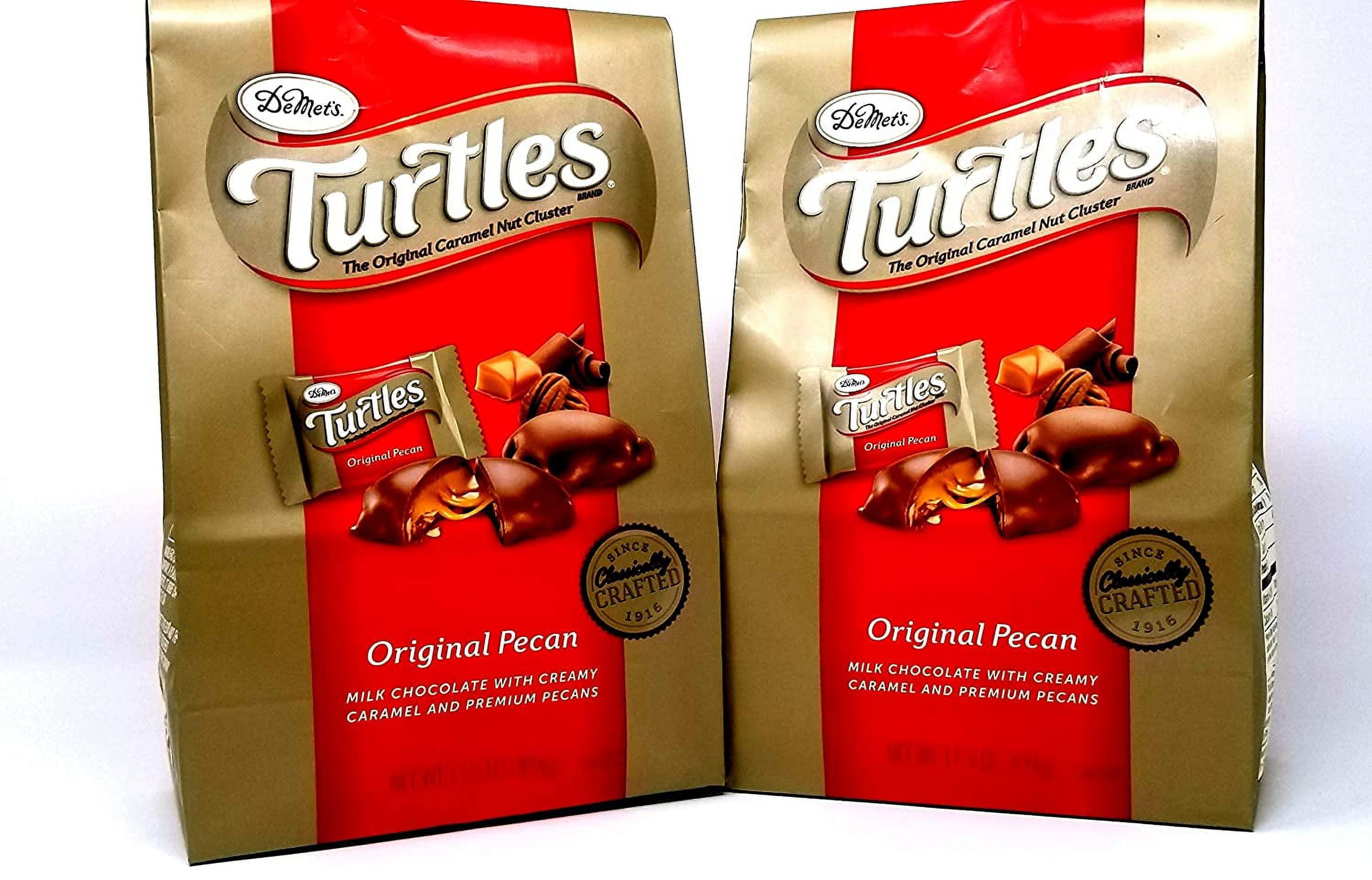 Demet's Original Turtles - Pecan, Chocolate, and Caramel 35 oz Value ...