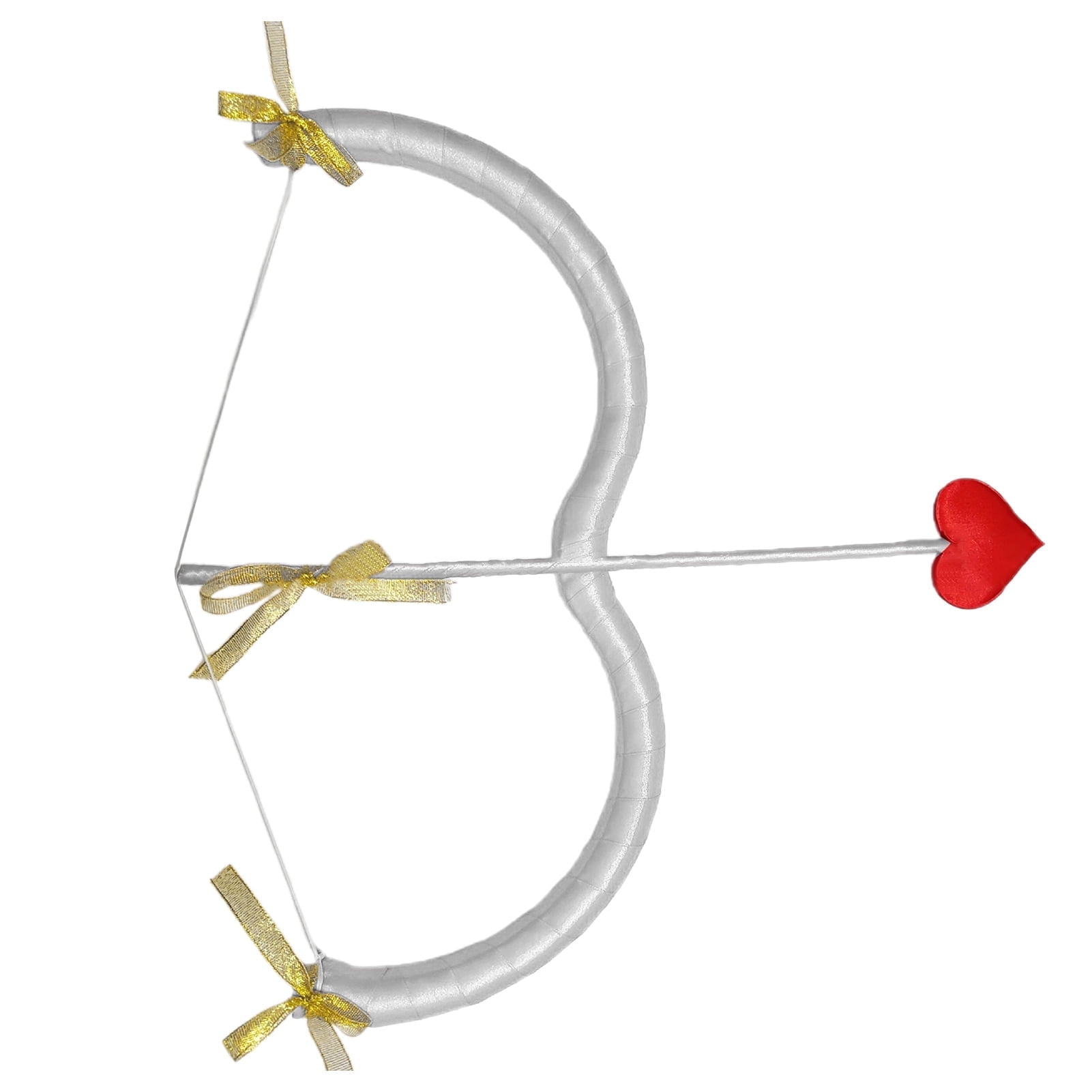 Demete Cupid Bow and Arrow Set Heart-Shaped Prop for Valentine’s Day or ...
