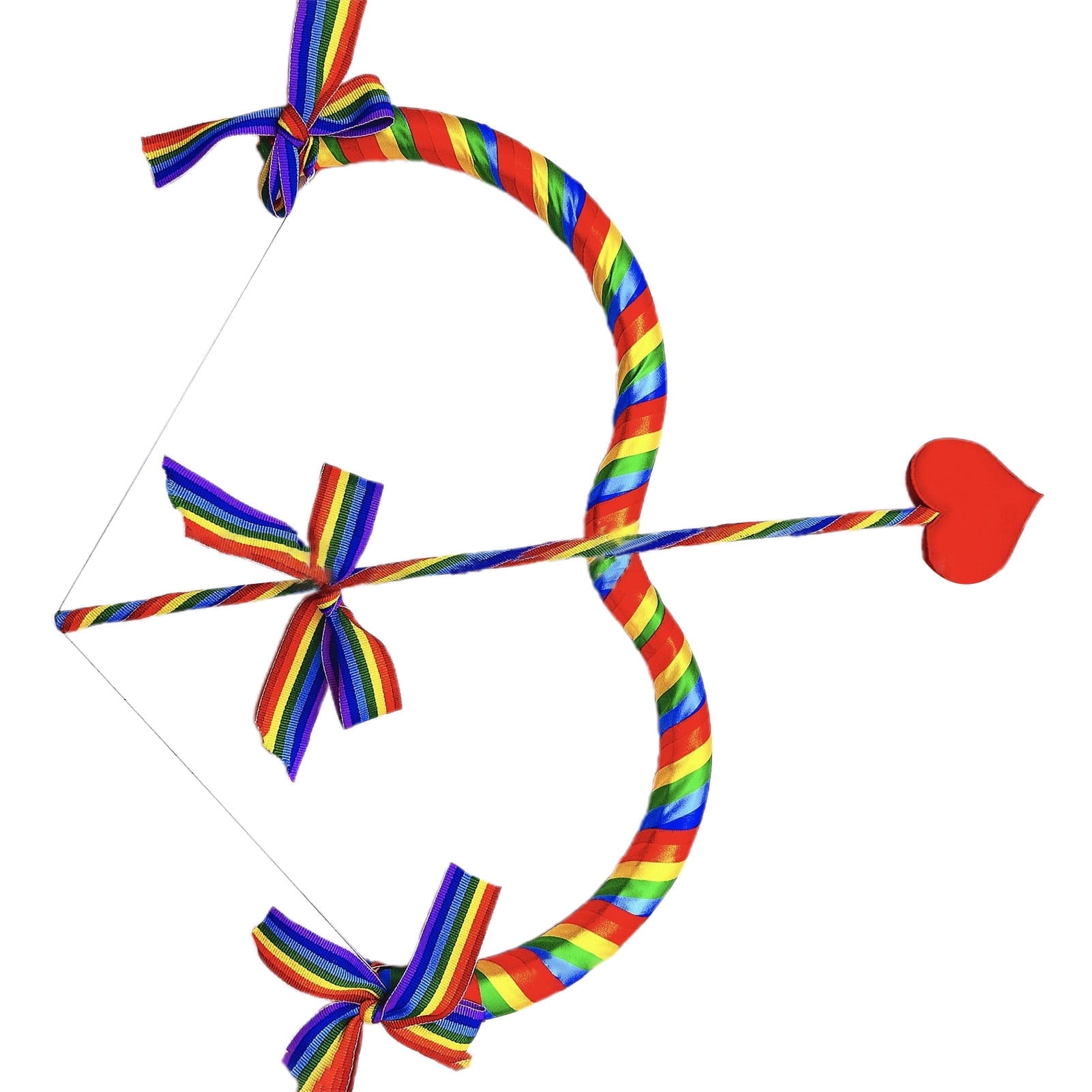 Demete Cupid Bow and Arrow Set Heart-Shaped Prop for Valentine’s Day or ...