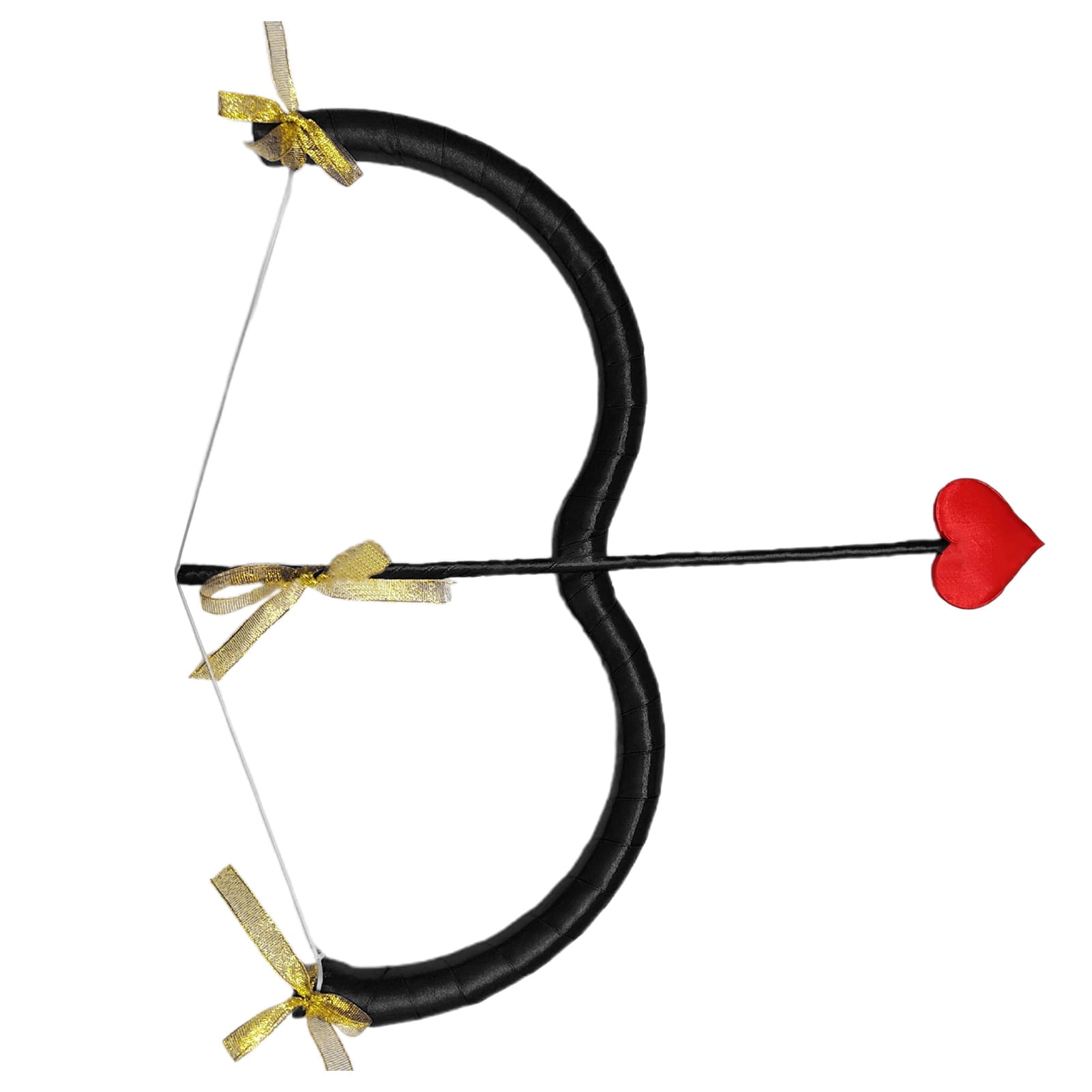 Demete Cupid Bow and Arrow Set Heart-Shaped Prop for Valentine’s Day or ...