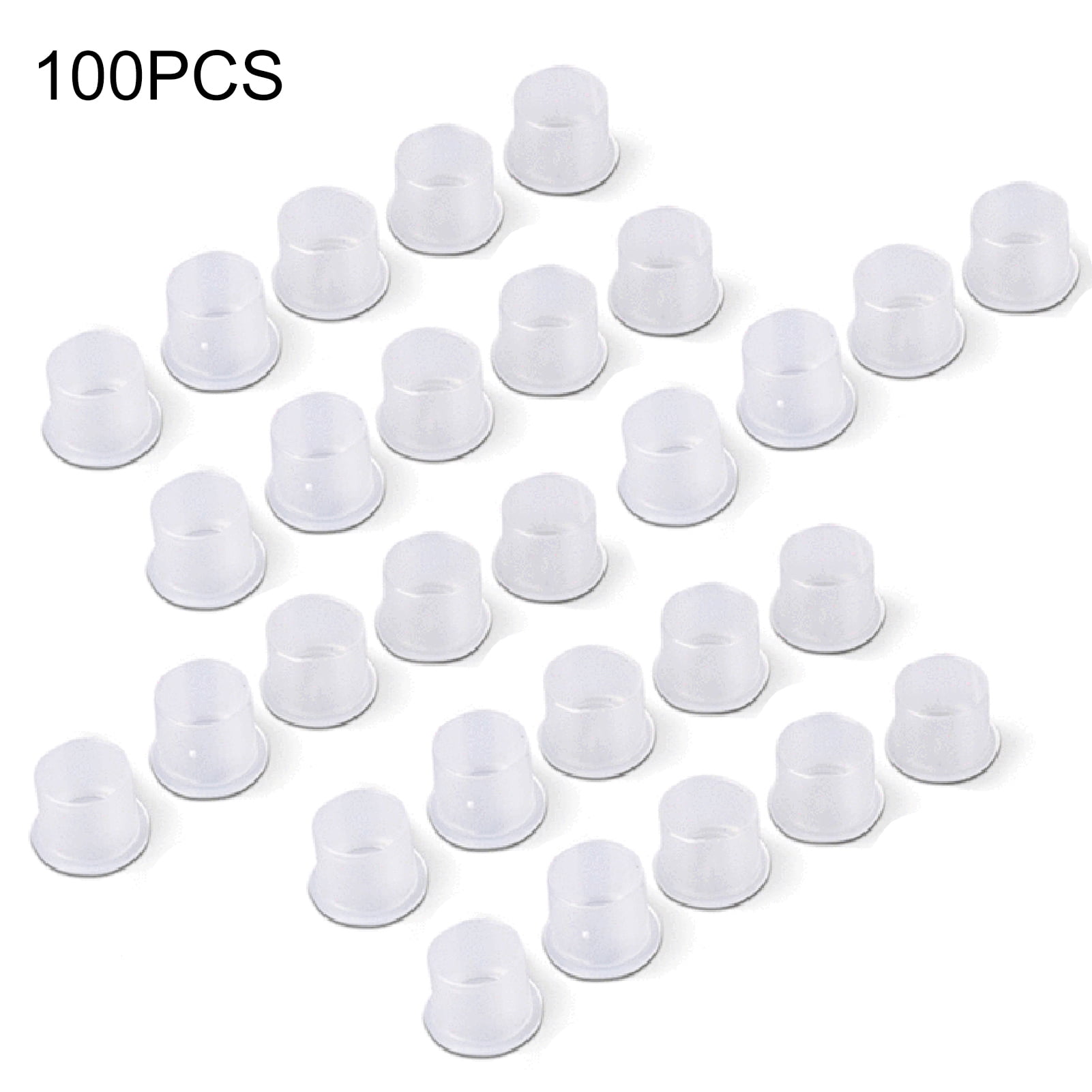 Demete Disposable Tattoo Cups, Safe Plastic Material for Personal Use ...