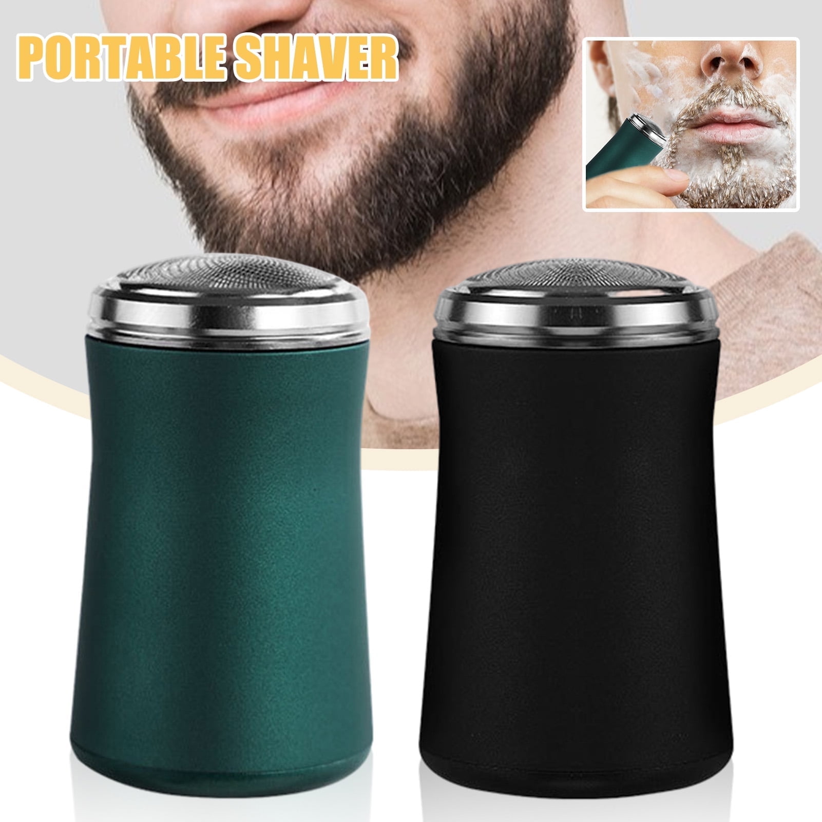 Demete Waterproof Electric Shaver Precise Cordless Rechargeable Beard ...