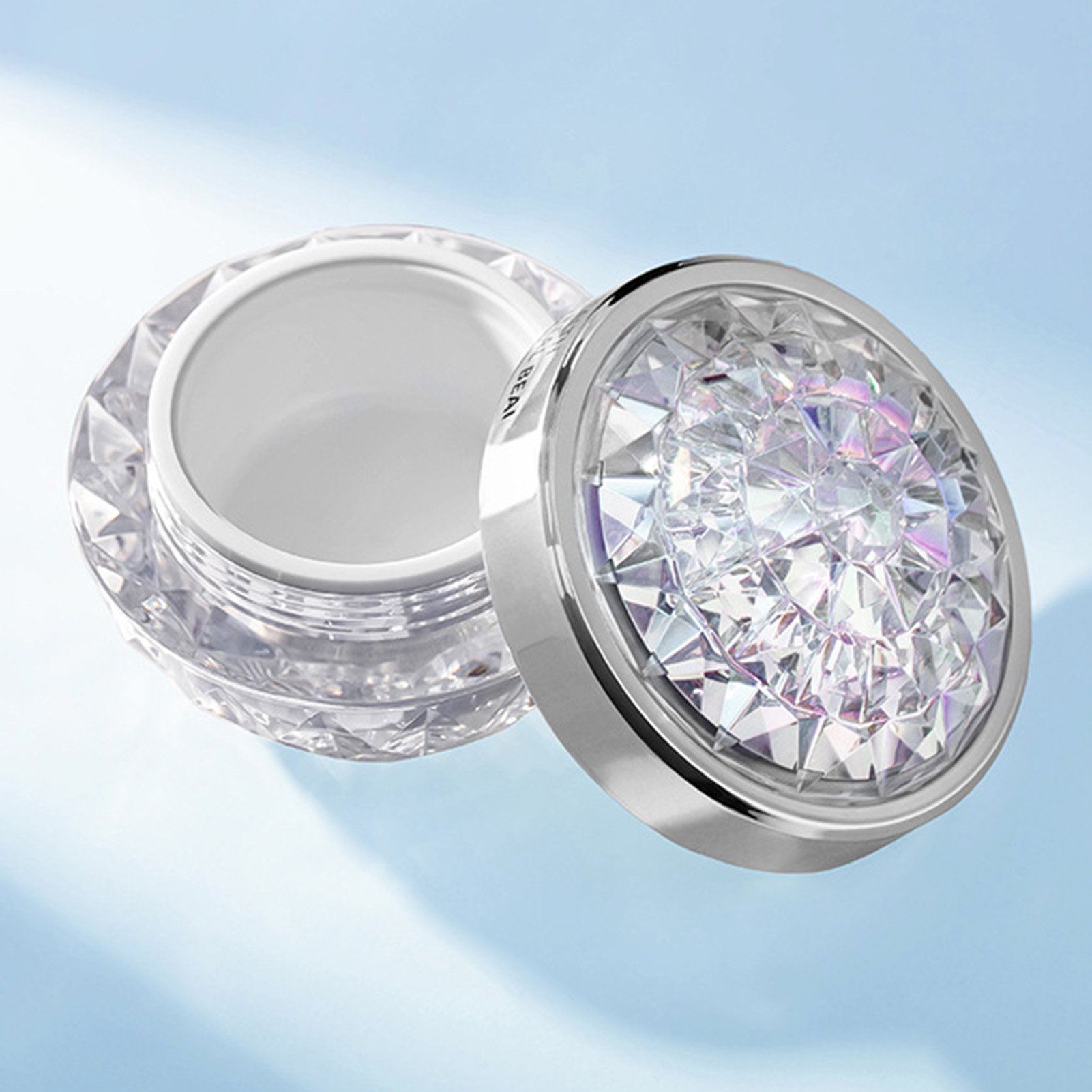 Demete Empty Makeup Jar Pots Travel Refillable Cosmetic Cream Jar ...