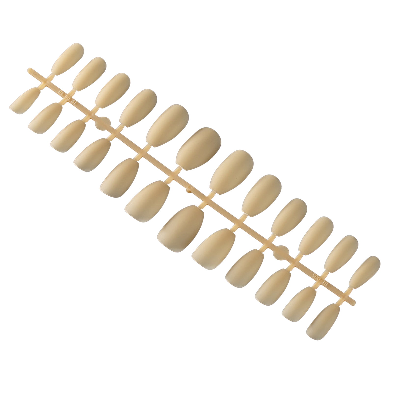 Demete Fake Nails Eye-catching, Vivid Color, Ultra-Thin, No Odor, Matte ...