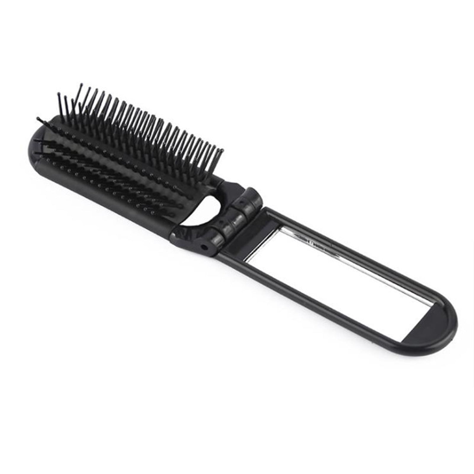 Demete Folding Hair Brush Compact Travel Foldable Comb Portable with ...