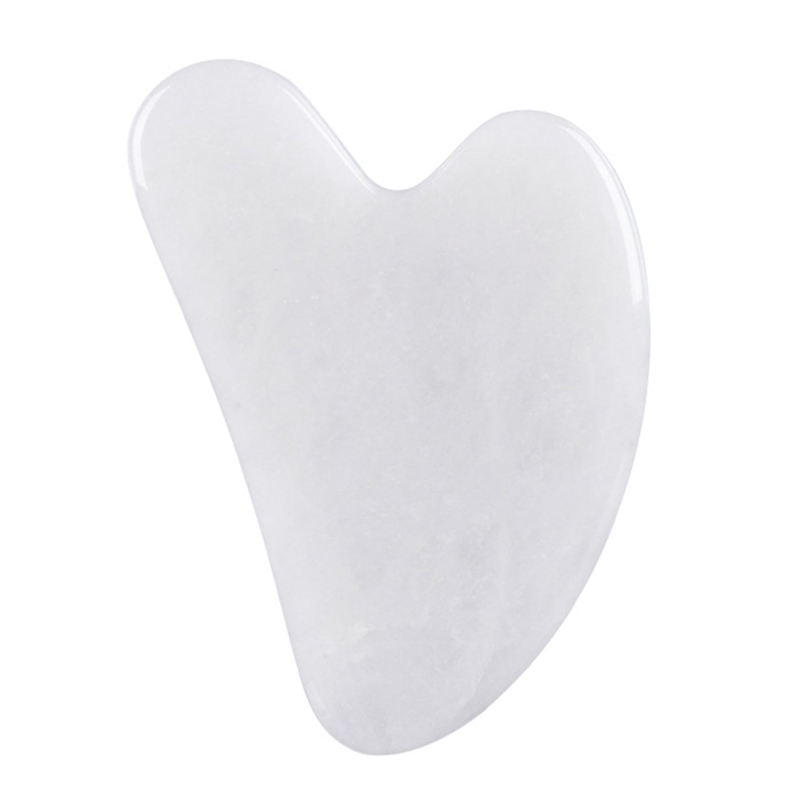 Demete Guasha Stone Delicate Faux Jade Ultra Thin Face Massage Tool ...