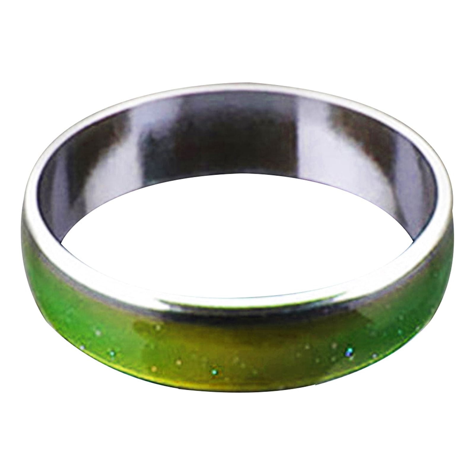 Demete Mood Ring Romantic Temperature Control Stainless Steel Color ...