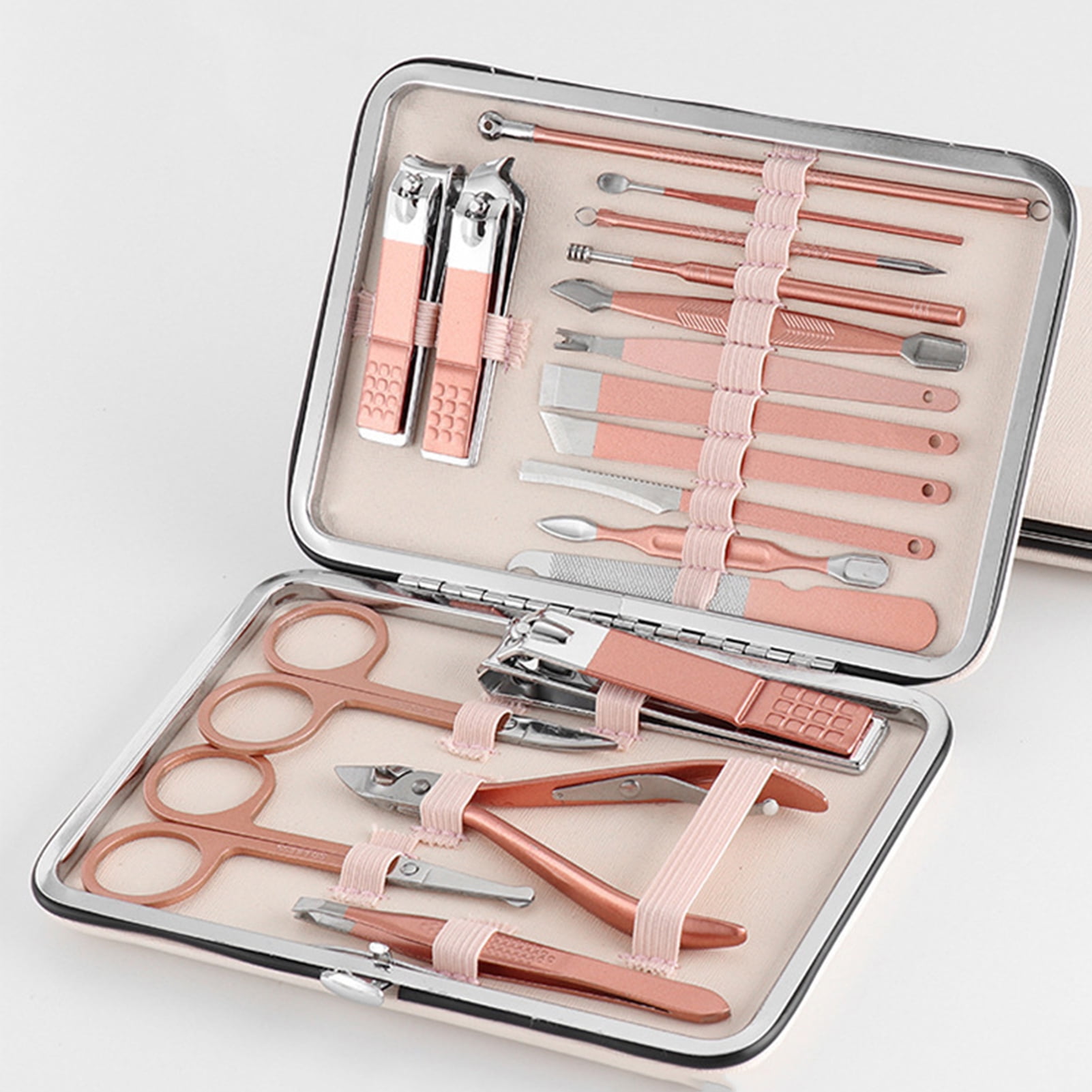 Demete Portable Compact Lightweight 1 Set Rose Gold Color Manicure ...