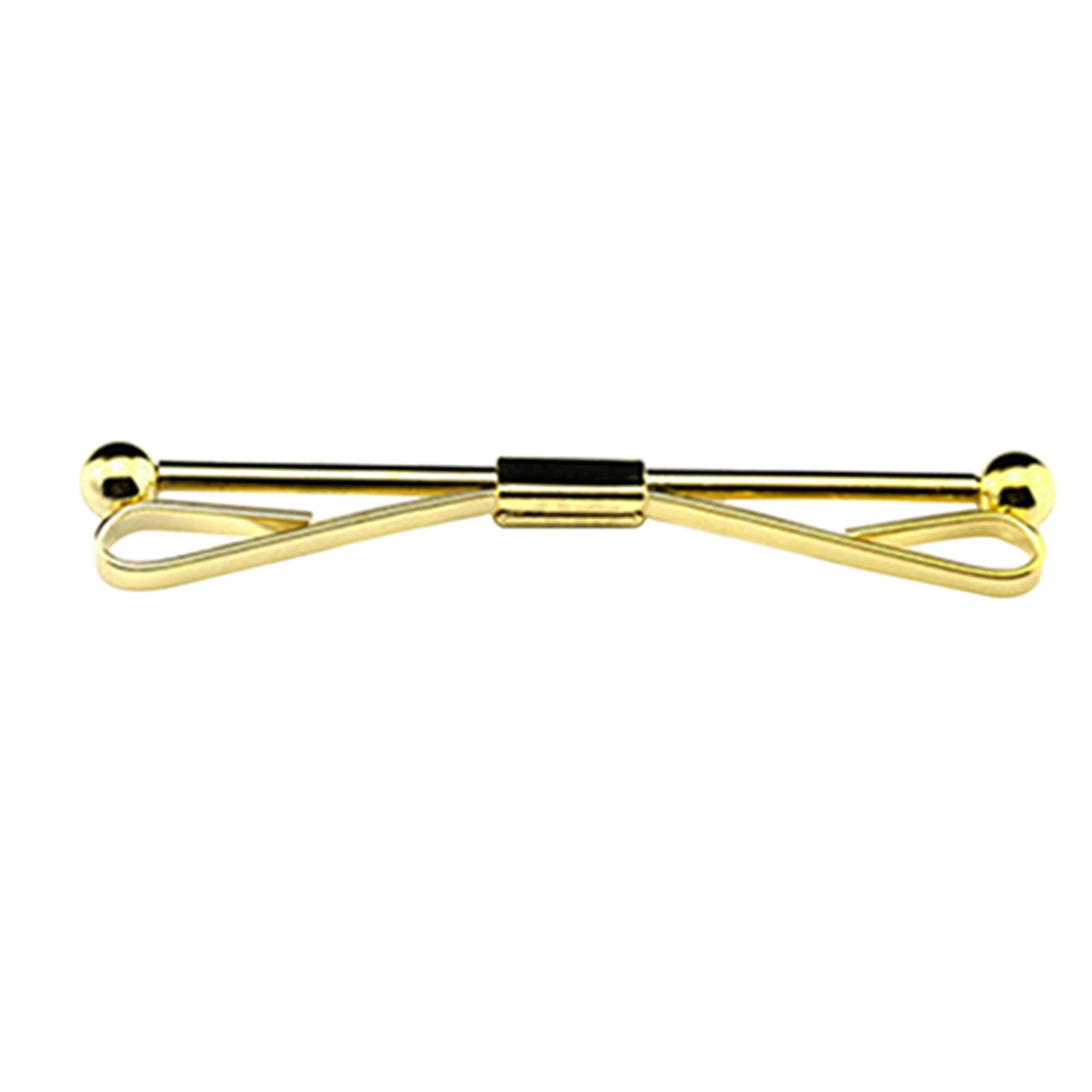 Demete Silver Gold Tie Clip Bar Cravat Pin Collar Necktie Clasp for ...