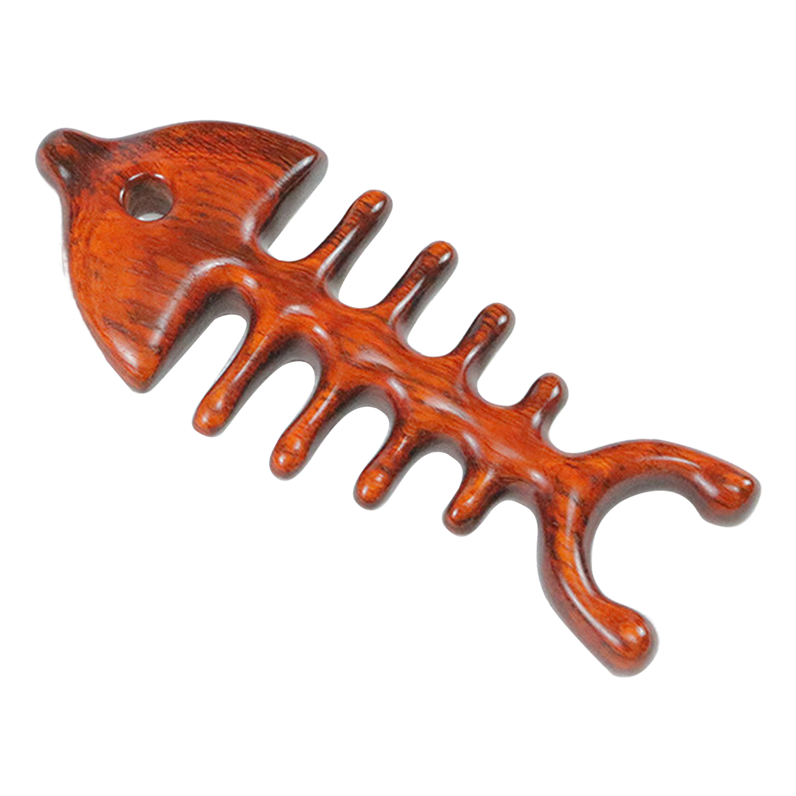 Demete Smooth Surface, Comfortable Grip, Unblock Meridians Hair Comb Anti-static Round Edges ...