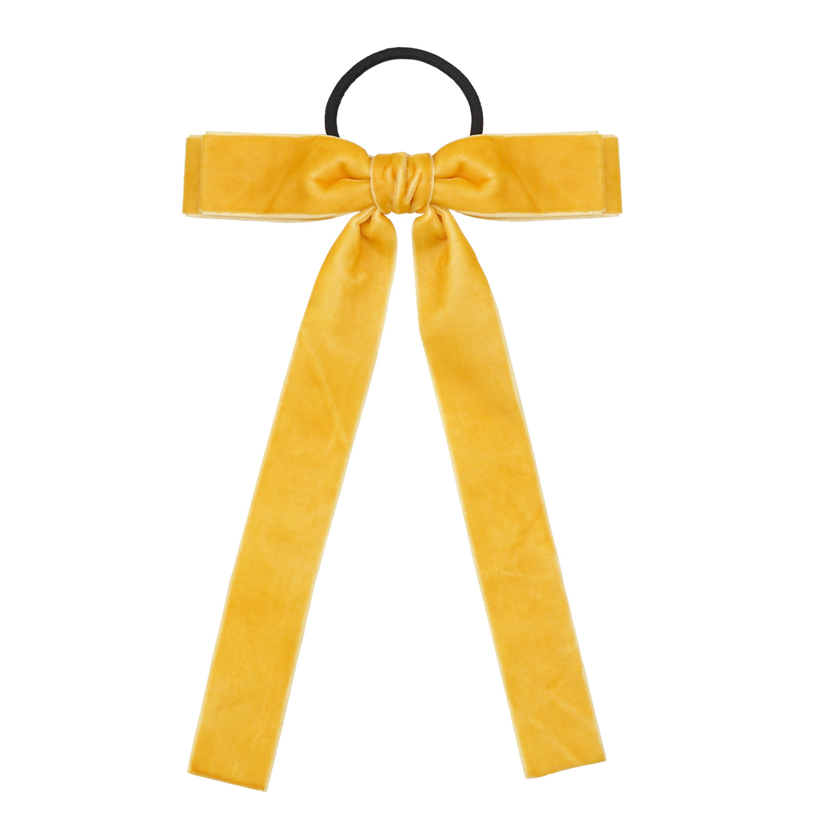 Demete Velvet Bowknot Hair Tie Cute Elegant Wedding Party High Elastic ...