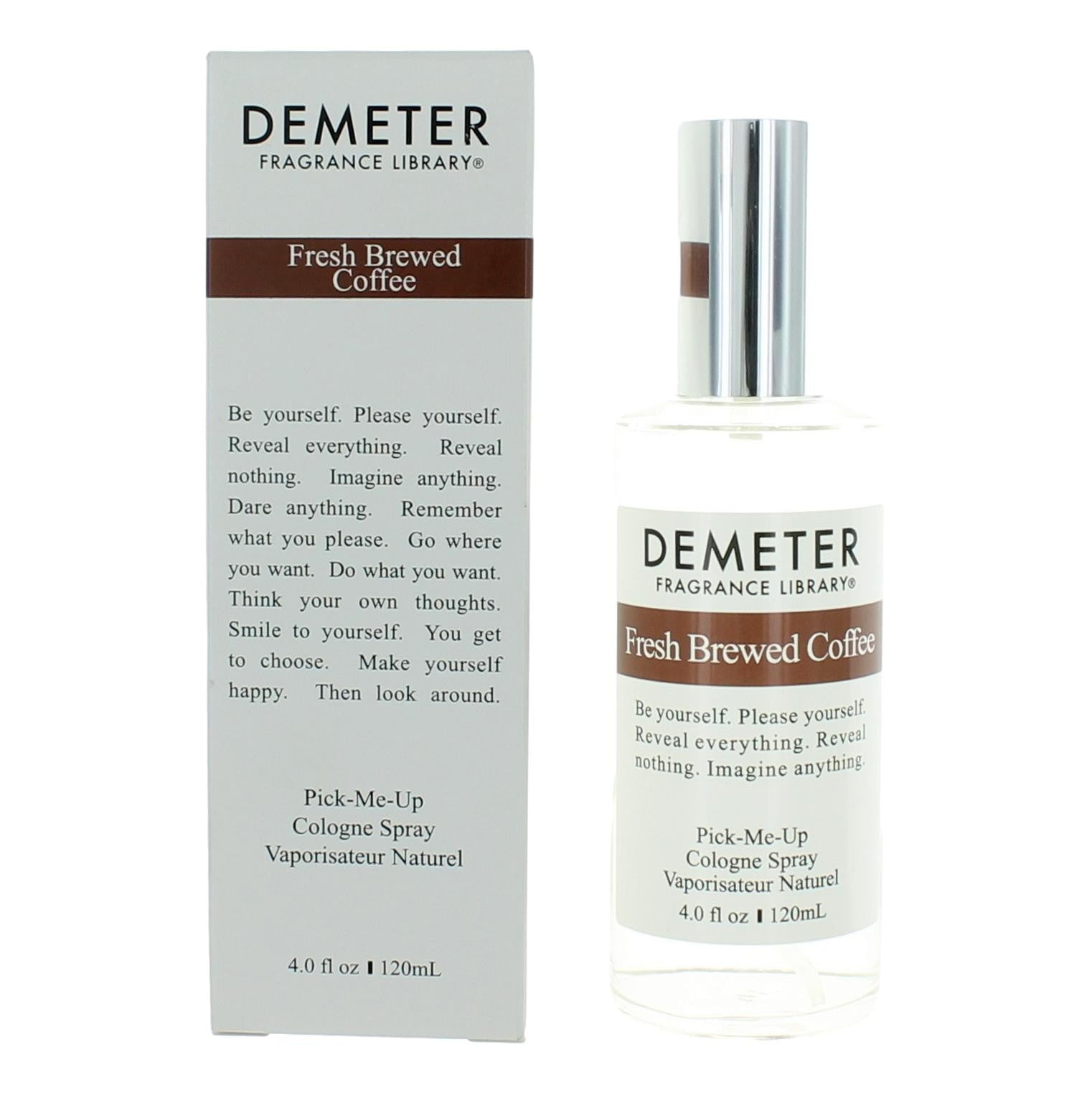 Demeter Fresh Brewed Coffee Cologne Spray 120ml/4oz - Walmart.com
